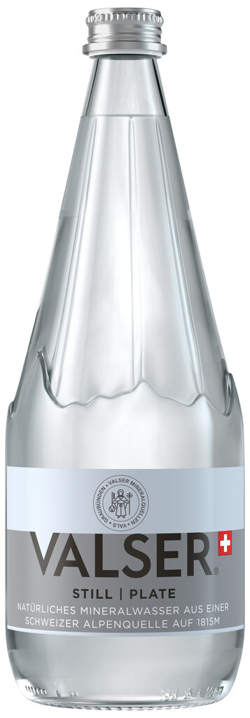 Valser Still 75 cl ohne Kohlensäure | Schweizer Wasser | SCHÜWO Trink-Kultur
